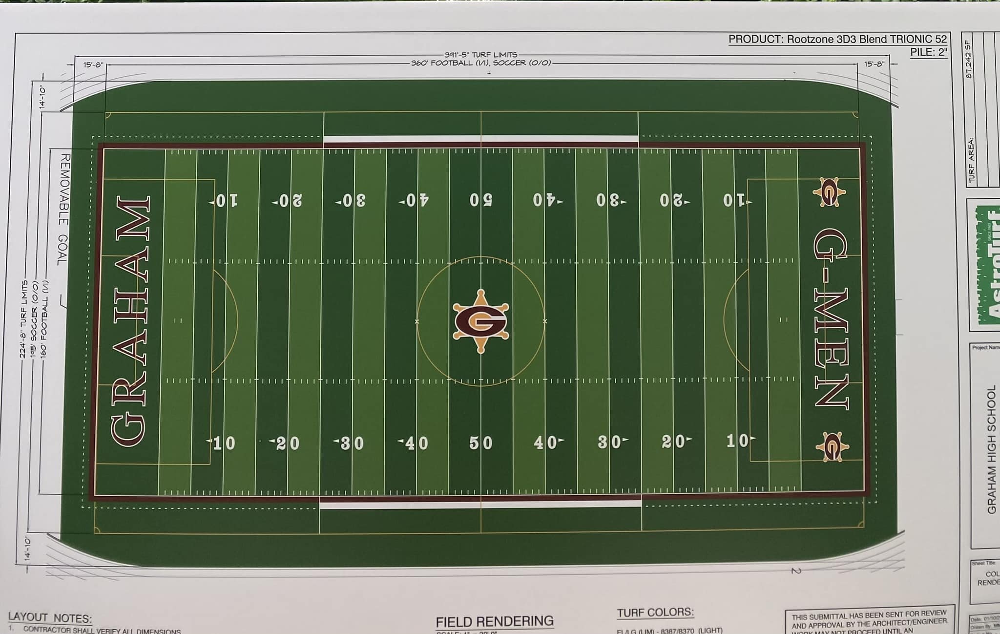 Updated football fields - SWVA Football - SWVASPORTS.COM